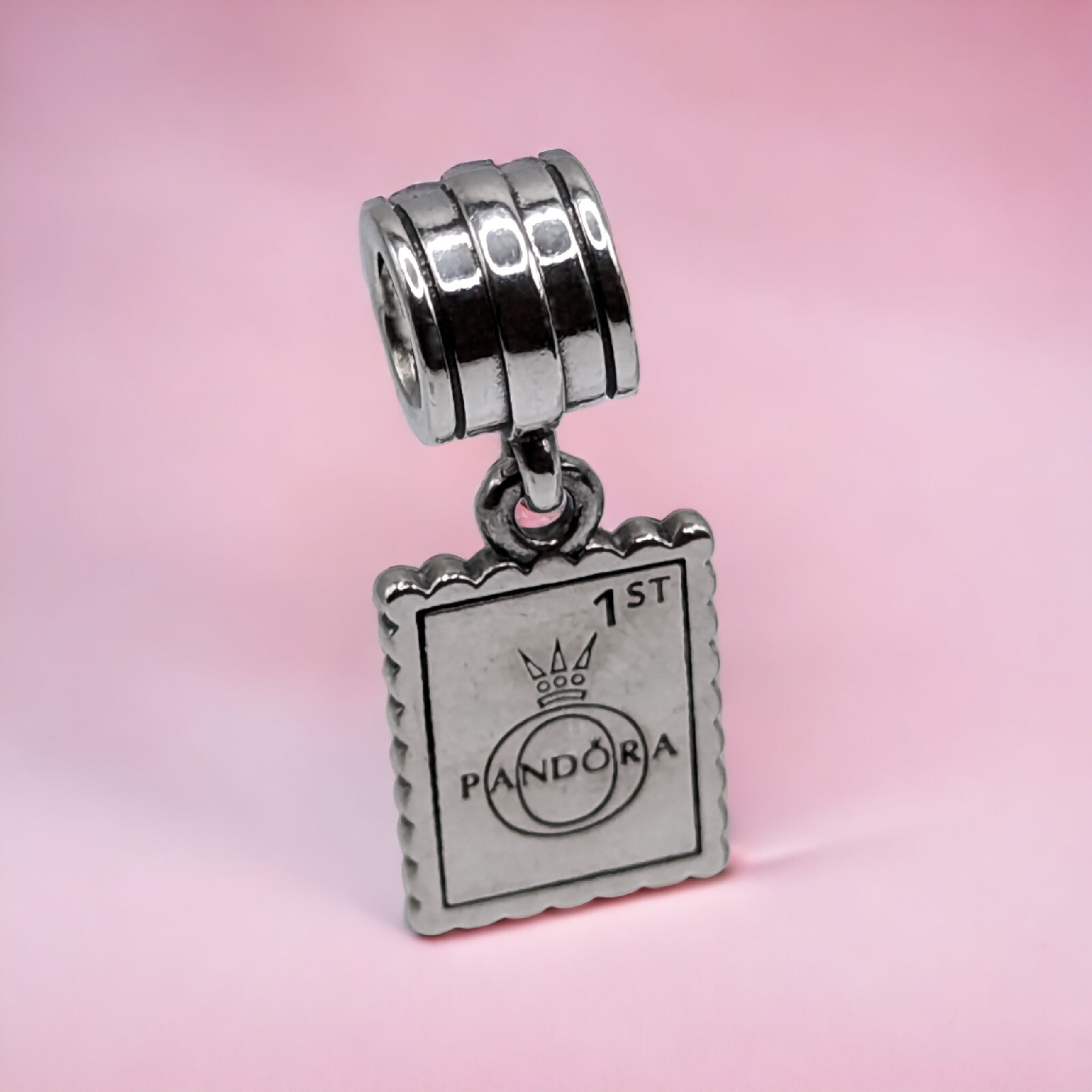 RETIRED Pandora Sterling Silver Greetings from London Postage Stamp ...