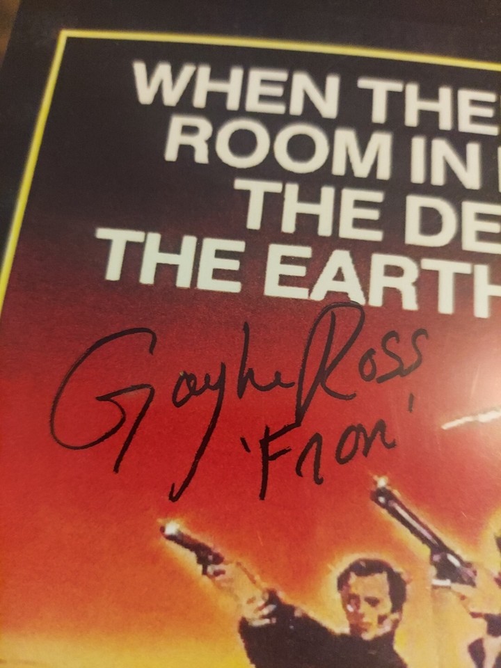 DAWN OF THE DEAD 14x9 poster print signed by GAYLEN ROSS @ Monster ...