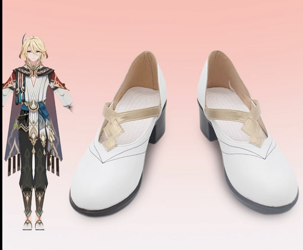 Genshin Impact Sumeru the Light of Kshahrewar Kaveh Cosplay Shoes Slip ...