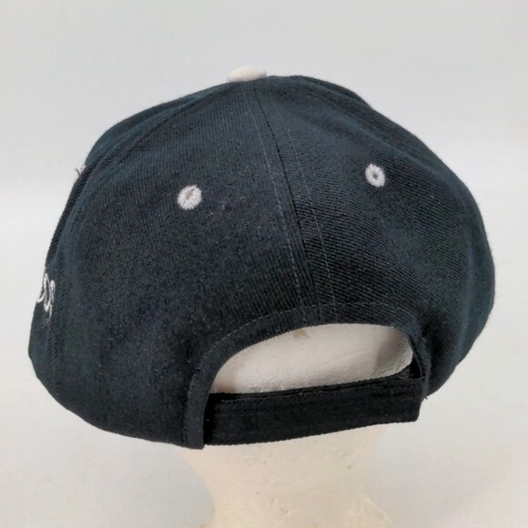 Vintage Denver Broncos NFL Wool Blend Black Strapback Hat Cap New ...