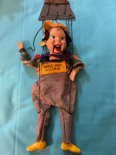 1947 SMALL FRY TV SHOW MARIONETTE PUPPET Peter Puppet Playthings NY ...