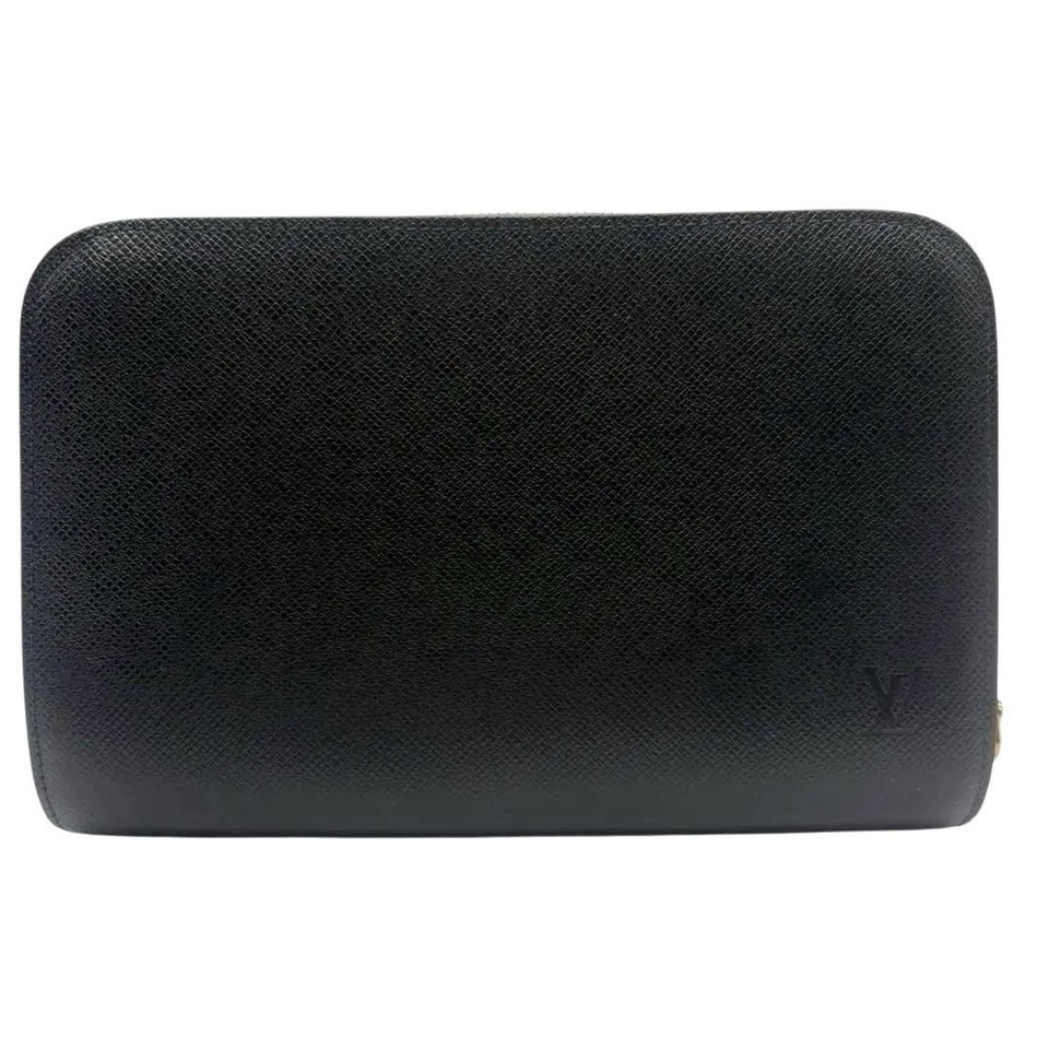 Louis Vuitton Baikal Epicea Green Leather Clutch Bag CompacteBay Title ...