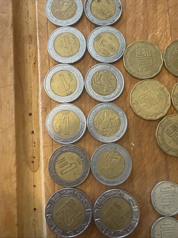 20 Mexican Peso Collection | eBay UK