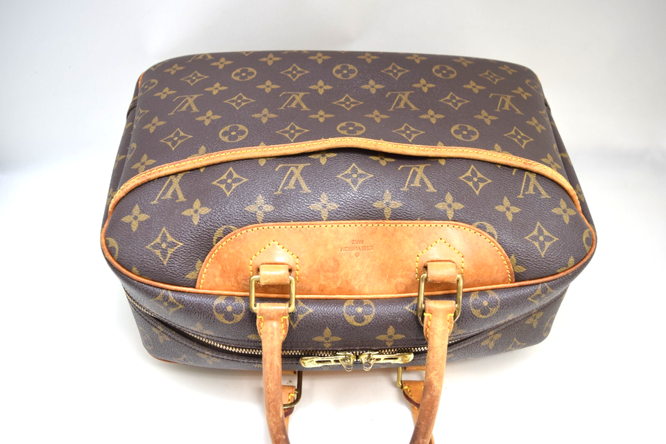 Auth Louis Vuitton Deauville Hand Bag Monogram Canvas M47270 LV 50655 ...