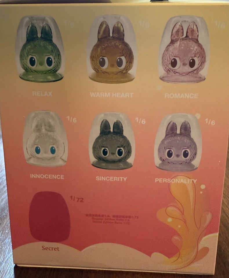 NEW Authentic PopMart Labubu Monsters Cheers! SINCERITY Glass Cup NEW ...