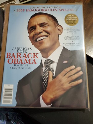 Barack Obama Magazine 2009 Inauguration Special Collector's Edition | eBay