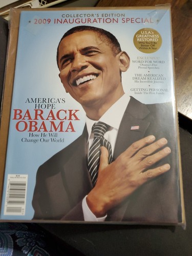 Barack Obama Magazine 2009 Inauguration Special Collector's Edition | eBay
