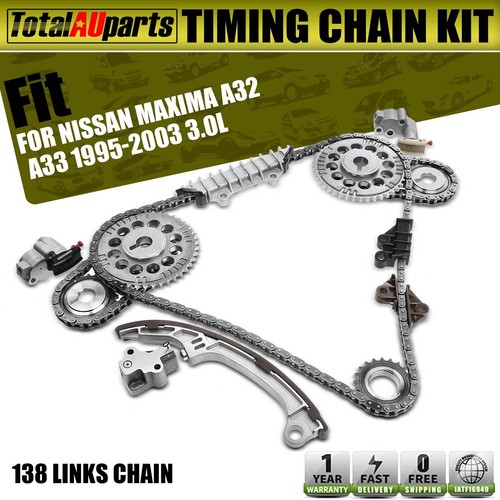 17x Timing Chain Kit for Nissan Maxima A32 A33 1995-2003 3.0L VQ30DE ...