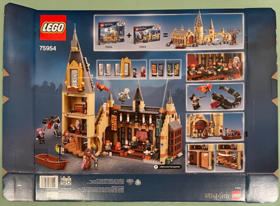 EMPTY BOX ONLY - LEGO Harry Potter - Hogwarts Great Hall - 75954 - JUST ...