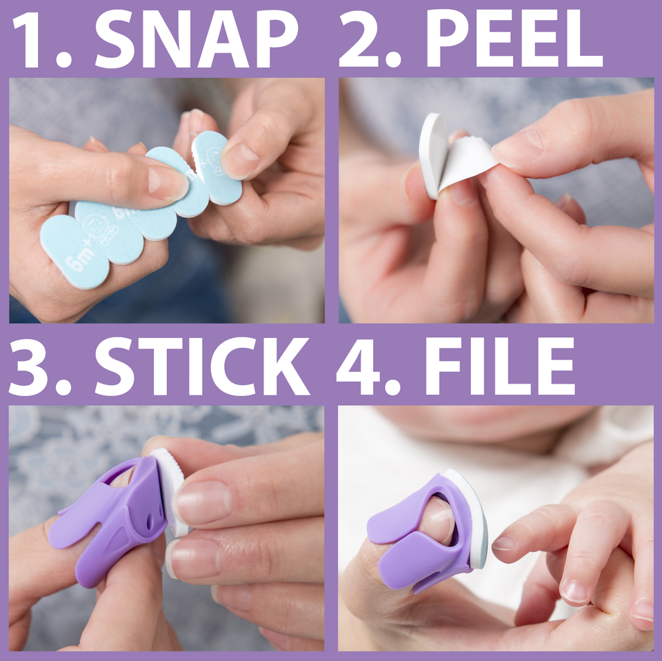 Baby Nails Wearable Baby Nail File by Thumble Baby Care (New Baby Pack ...