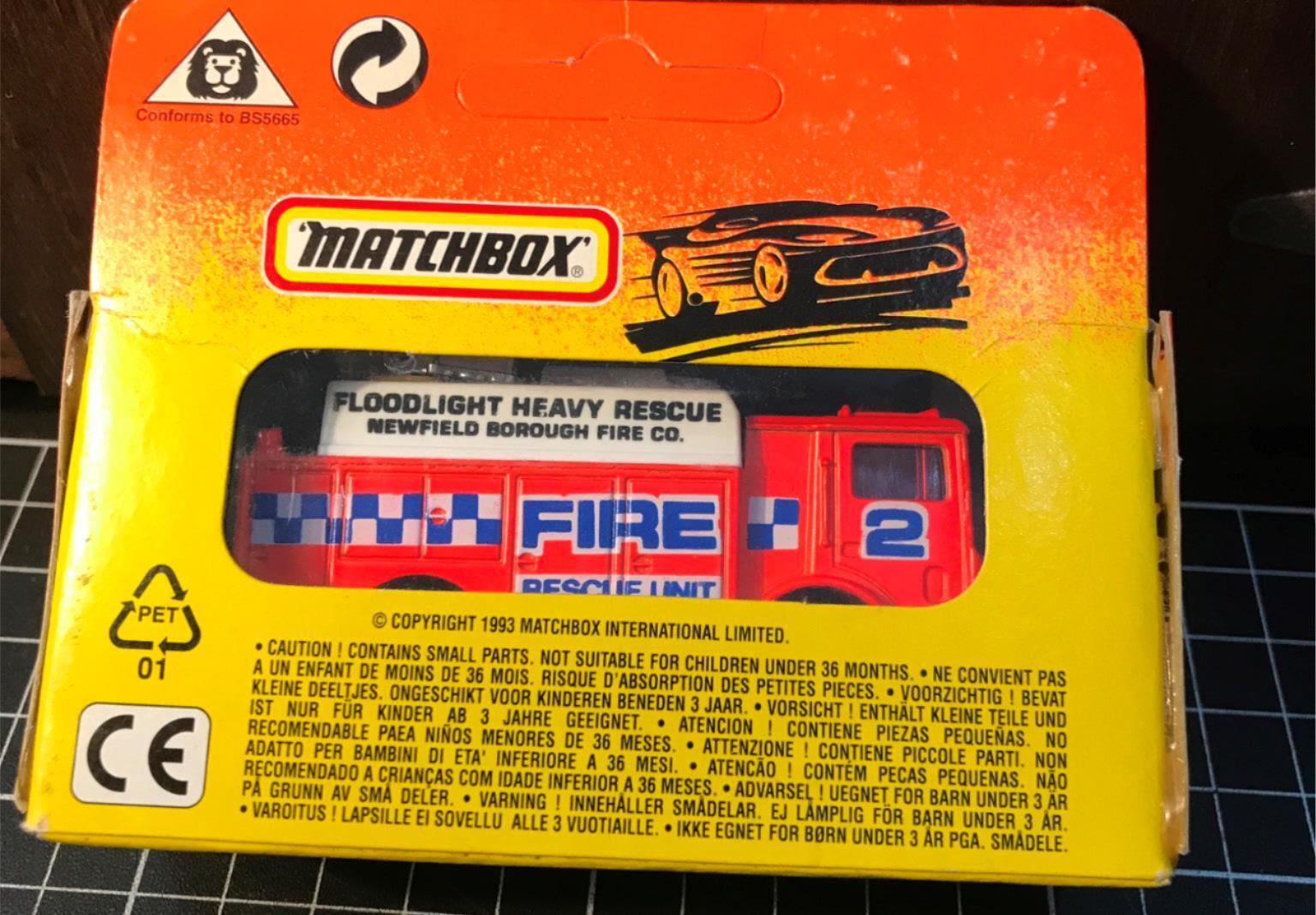 Matchbox Superfast Auxilliary Power Truck Fire Rescue Unit | eBay Australia