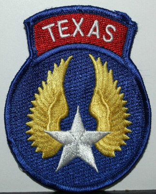 US Air Force Civil Air Patrol CAP Texas Wing Full Color Insignia Badge ...