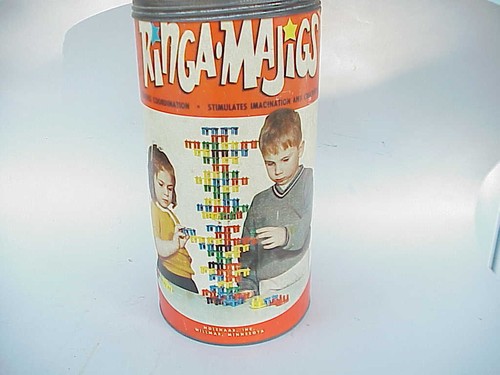 Vintage Ringa Majigs Toy Building Block Molenaar Inc Willmar MN. | eBay