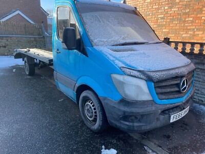2015 MERCEDES SPRINTER 313 CDI LWB MANUAL RECOVERY BREAKDOWN SPARES OR ...