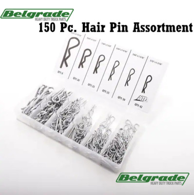 150 PC. Hairpin Cotter Clip Assortment Ref# ATD-353 | eBay