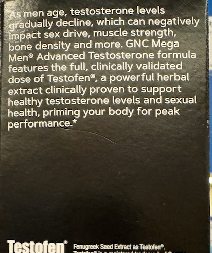 GNC Mega Men Advanced Testosterone Booster, 120 Capsules for 60 Days | eBay