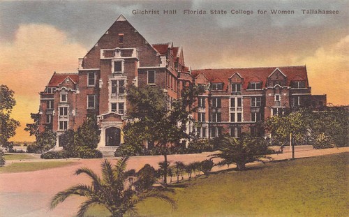 FL 1930’s Gilchrist Hall Florida State College for Women Tallahassee ...