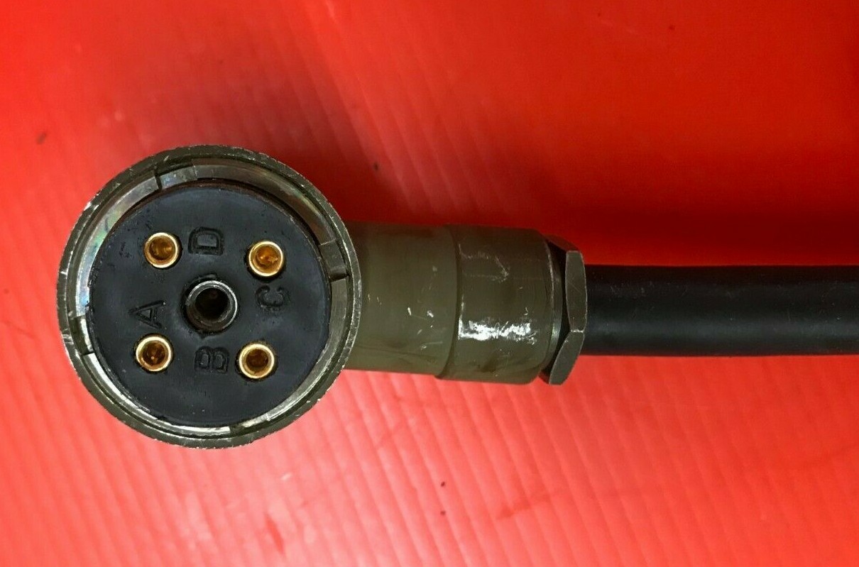 CX-13089/VRC INPUT POWER CABLE 3 FT FOR MILITARY VEHICLES JEEP, HUMVEE ...