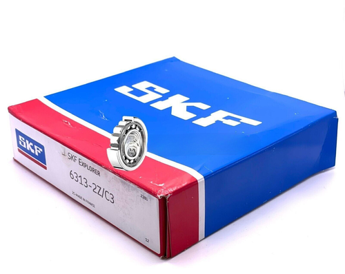 SKF 6313 ZZ C3 65x140x33 mm DEEP GROOVE BALL BEARING, METAL SHIELDED ...