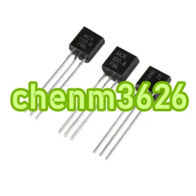 10PCS NEW Thyristor MCR100-6/MCR100-8/BT169D thyristor triode plug-in ...