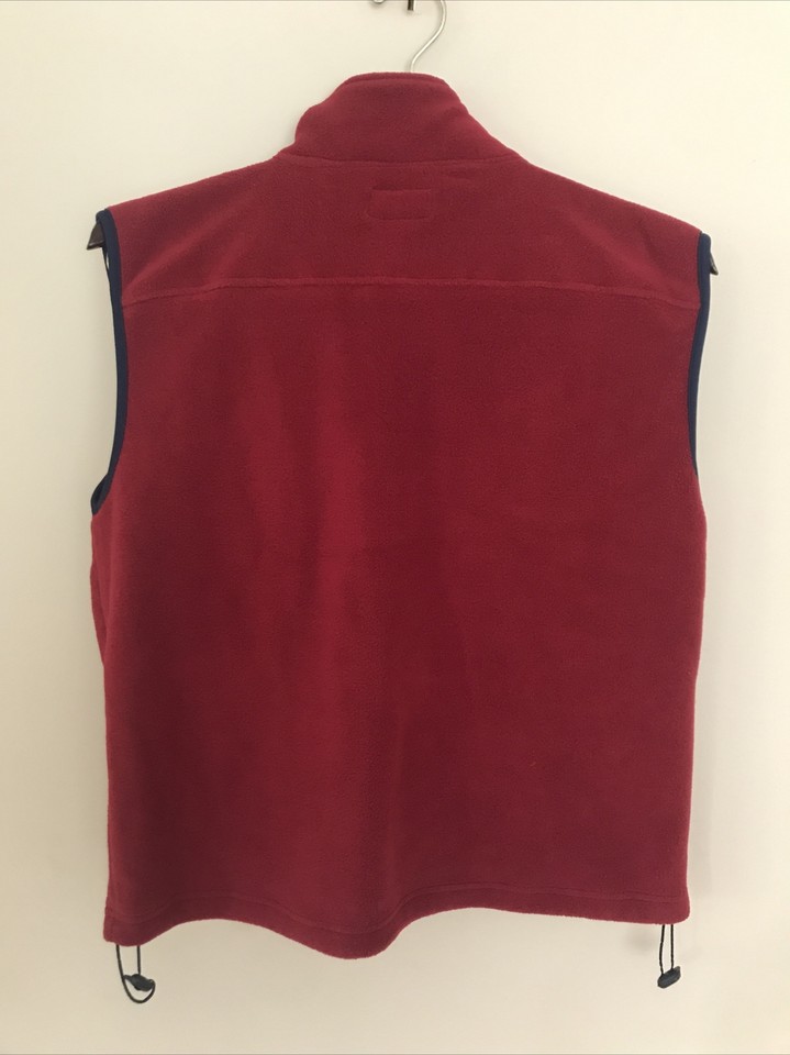 Northern Vibe Vancouver Canada Red Full Zip Vest Youth XL Fleece ...