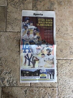 OC REGISTER NEWSPAPER STARS ALIGN: HOLLYWOOD VS BROADWAY (WORLD SERIES ...