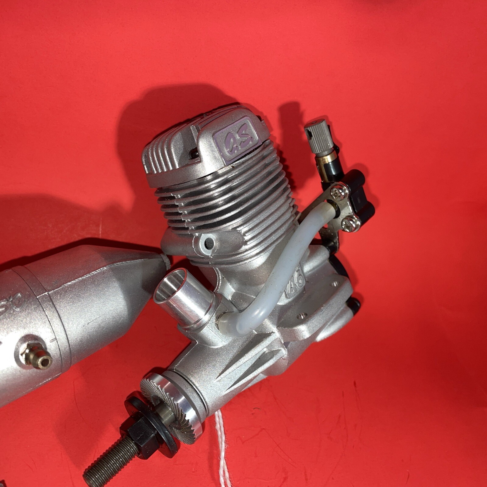 OS LA 46 C/L ENGINE COMPLETE WITH STOCK MUFFLER #7 NEW NO BOX REAR ...