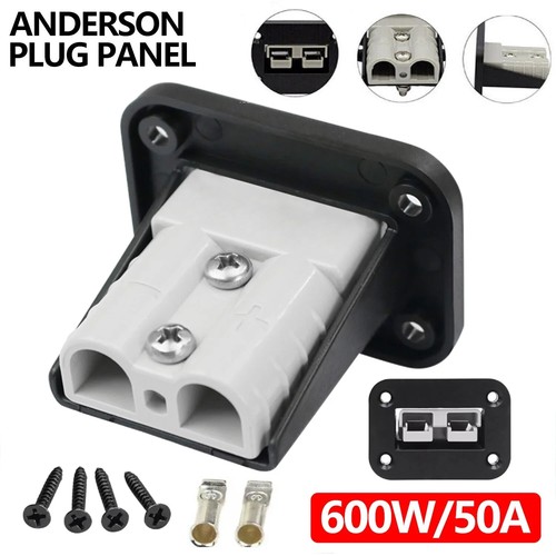 Anderson Plug Flush Mount Plate & Recessed Bracket 50 Amp Anderson ...