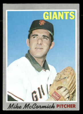 1970 Topps #337 Mike McCormick - VG | eBay