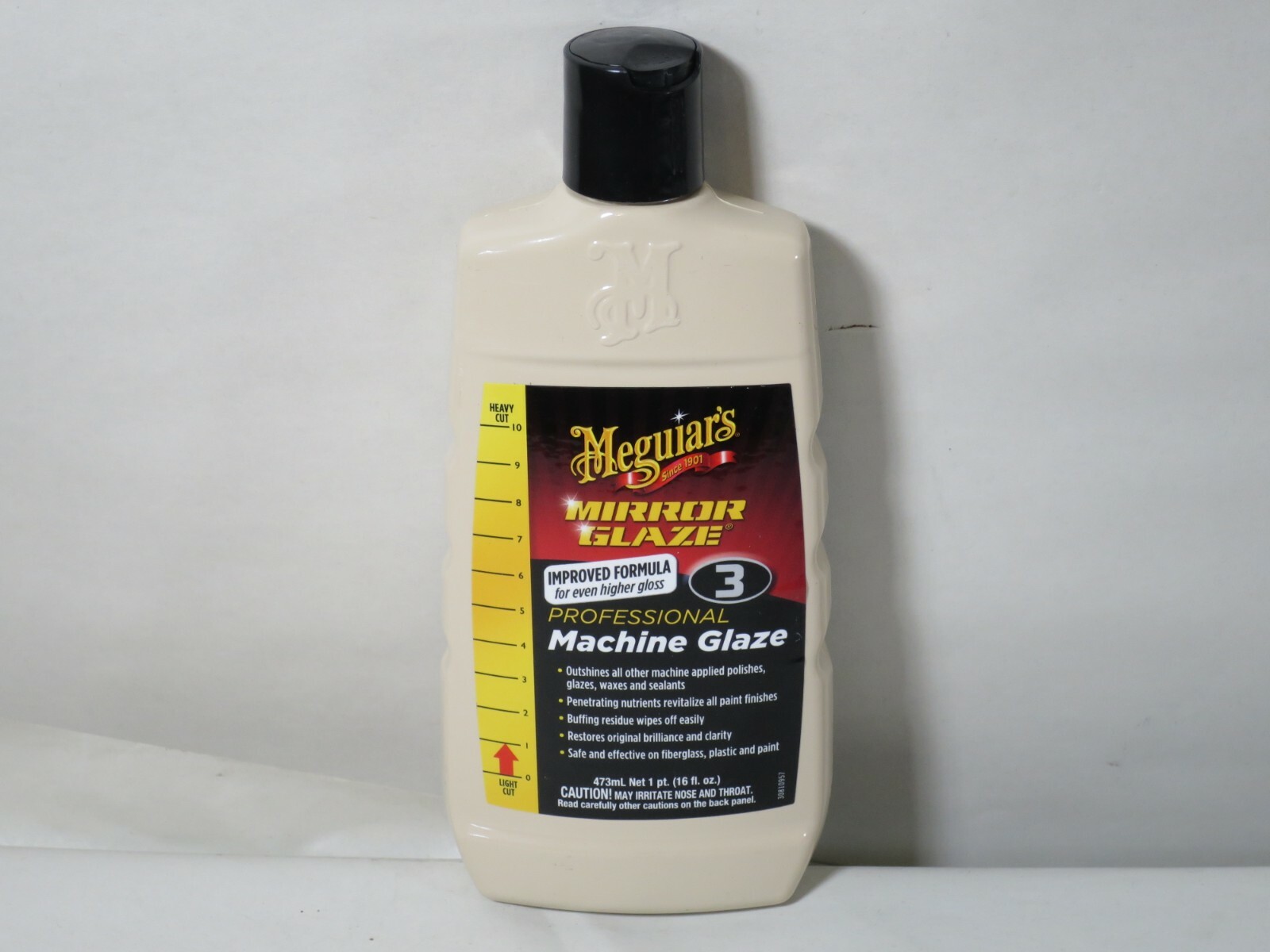 Mirror Glaze Professional Machine Glaze Meguiars M0316 16oz Bottle | eBay