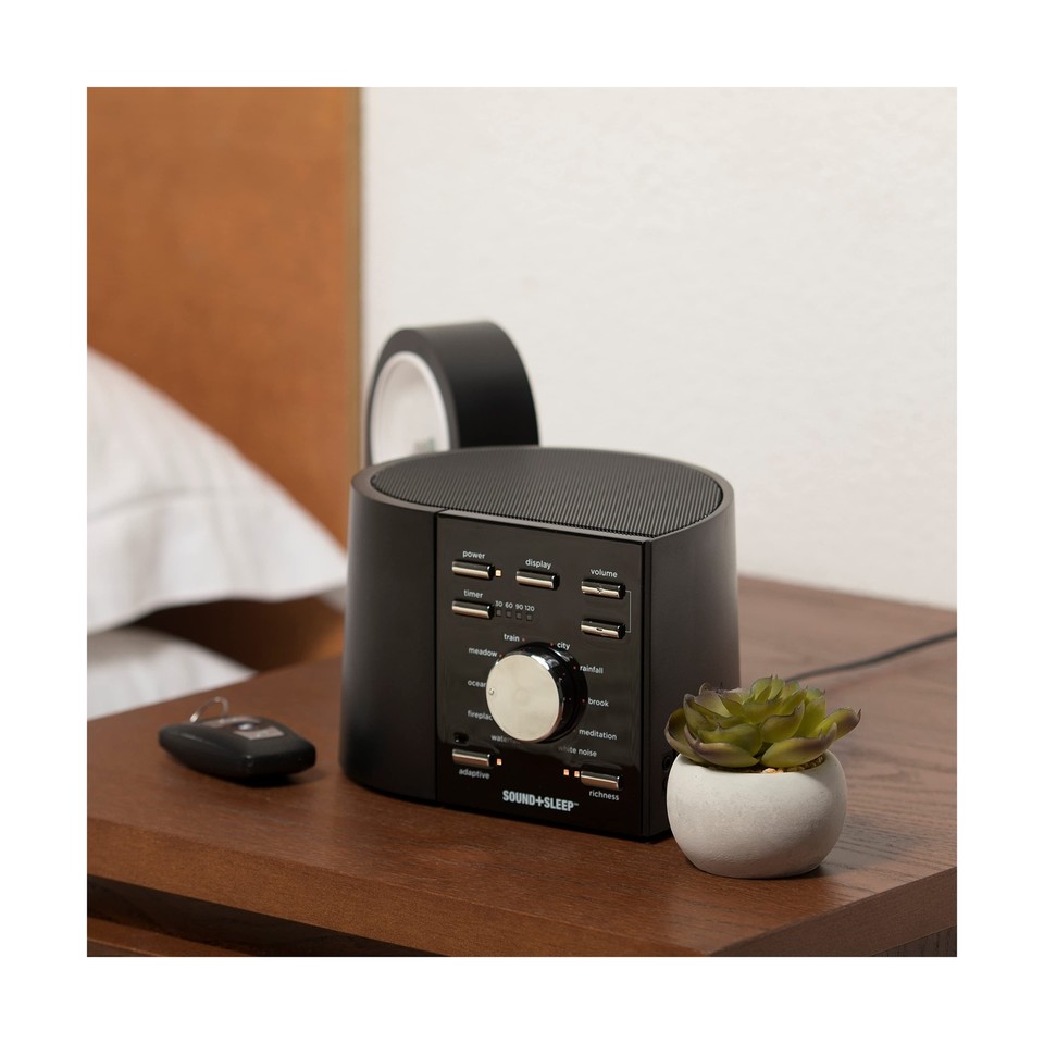 Sound+Sleep High Fidelity Sleep Sound Machine with 30 Guaranteed Non ...