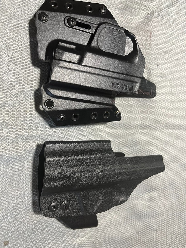 Holsters for S&W Shield with threaded barrels and small compensators | eBay