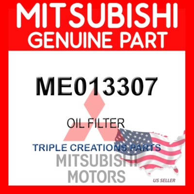 Genuine Mitsubishi Me013307 Oil Filter OEM | eBay