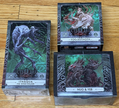 ELDER ONES lot for Cthulhu Death May Die - Ithaqua, Nug & Yeb, and Yog ...