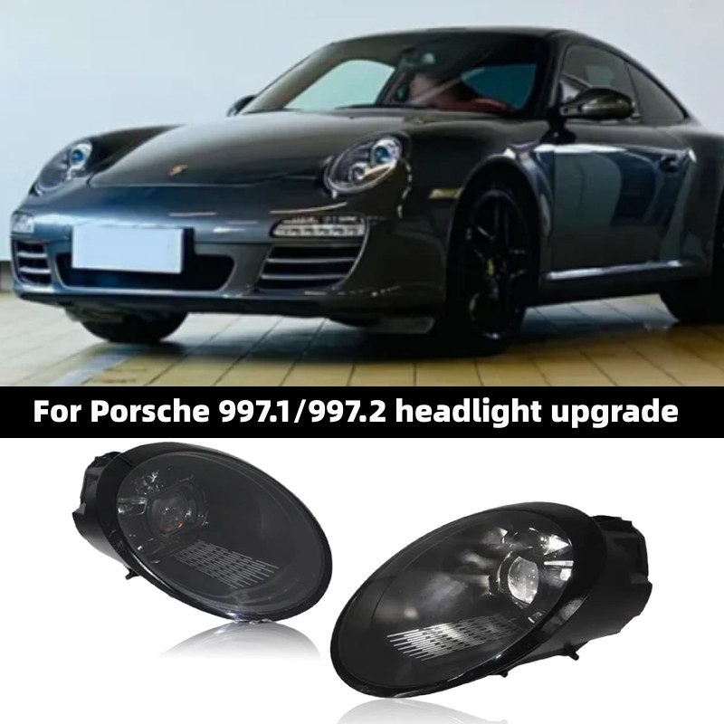 Headlights Plug and play for Porsche 997.1, 997.2 upgrade 2012-2018 ...
