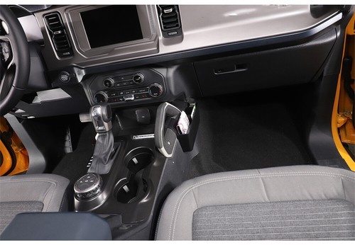 2×ABS Gear Shift Side Storage Box Organizer For Ford Bronco 2021+Car ...