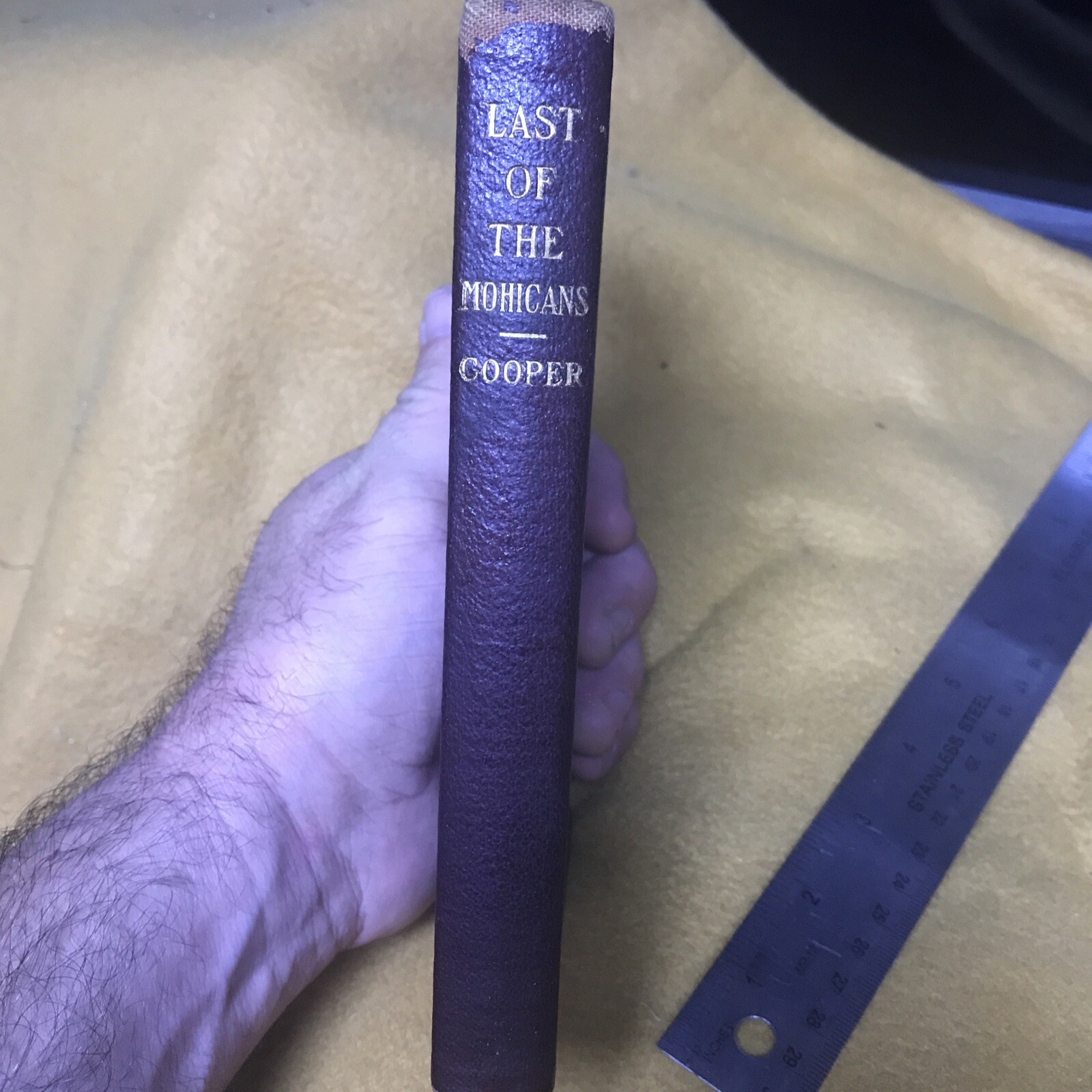 Antique Book Last of the Mohicans - A Narrative of 1757 A. L. Burt Co ...