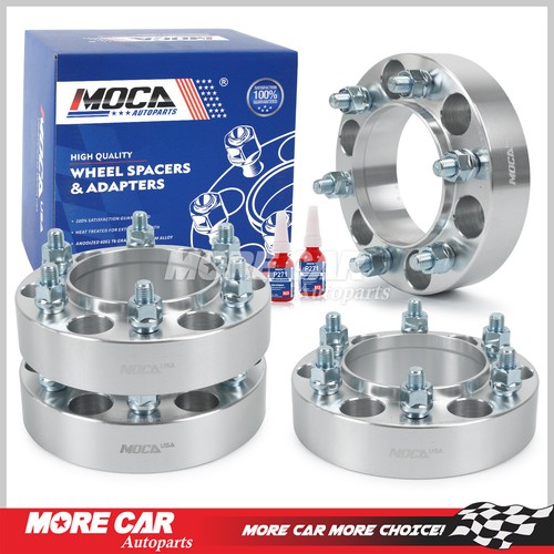 4PC 1.5" Wheel Spacers 6x5.5 Hubcentric for Toyota Tacoma 4Runner Lexus ...