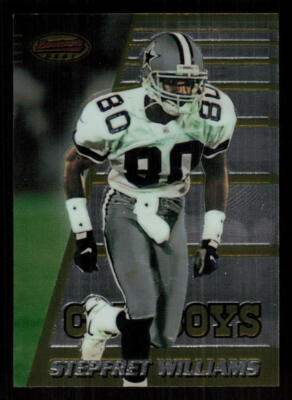 1996 Bowman's Best #159 Stepfret Williams RC Rookie Dallas Cowboys ...