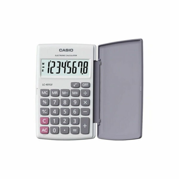 Casio Mini Pocket Portable Calculator Lc-401lv-bk Black for sale online ...