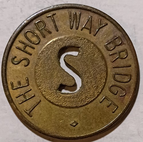 Newport, Kentucky - The Short Way Bridge One Passage Transit Token KS ...