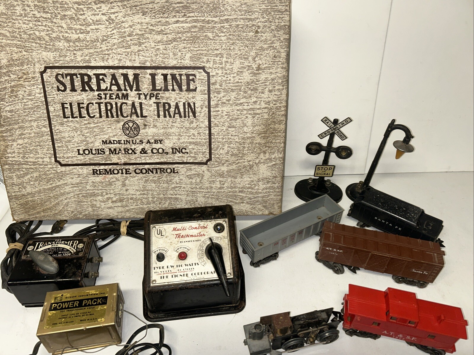 Vintage Train Set/ Transformer Lot | eBay