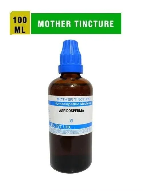 SBL Homeopathic Aspidosperma Quebracho Mother Tincture Q (100ml) | eBay