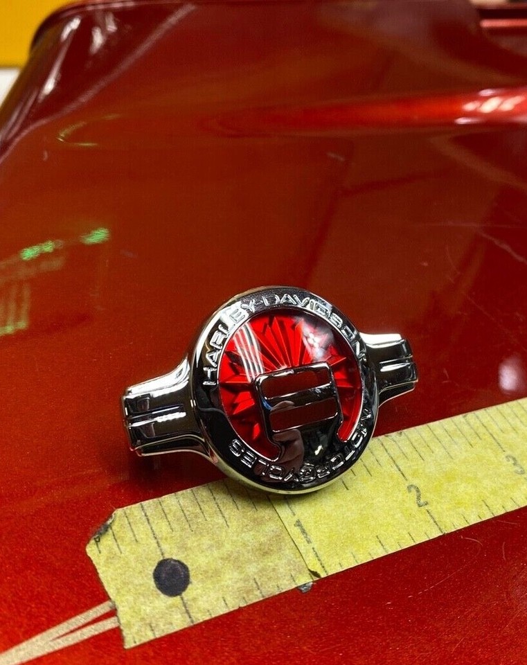 🔥OEM Harley Softail Heritage Red Concho Seat, Sissy Bar, Saddlebag🔥 | eBay