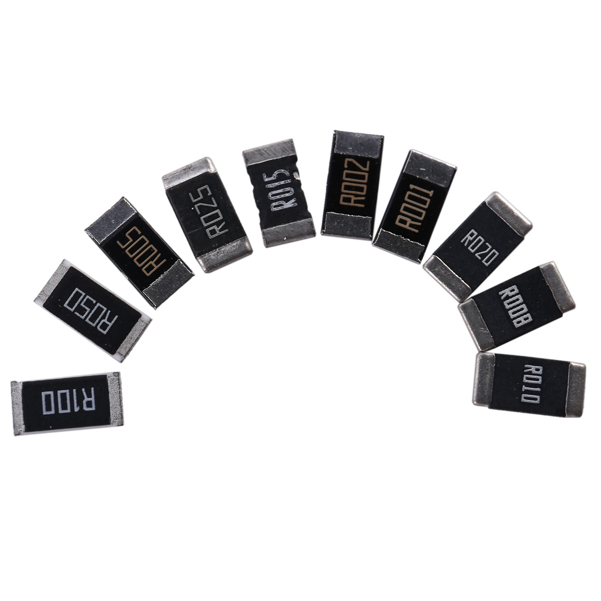 50Pcs Alloy Resistance 2512 SMD Resistor Samples Kit,10 Kindsx5pcs ...