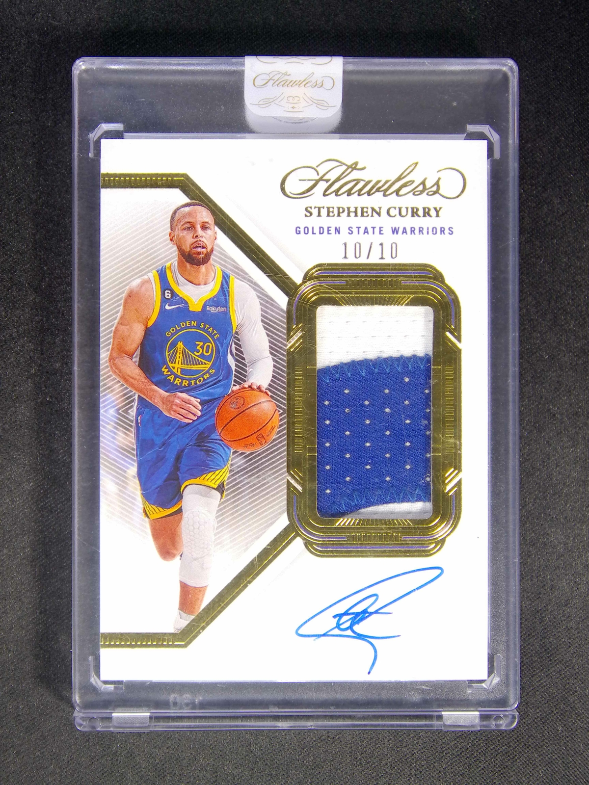 2022-23 Panini Flawless Stephen Curry GU Patch Auto Gold 10/10≈1/1 | eBay