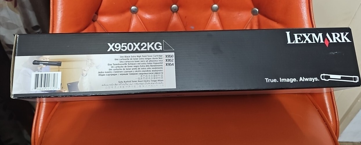 Lexmark X950X2KG Black Toner Units X950 X952 X954 Lot of Genuine New ...