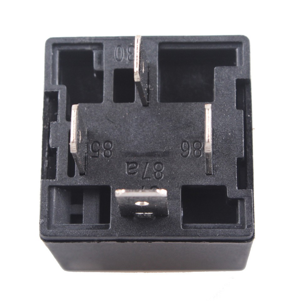 5Pcs Car Motor Auto Automotive DC 12V 80A 80 AMP SPST Relay 4 Pin 4P ...