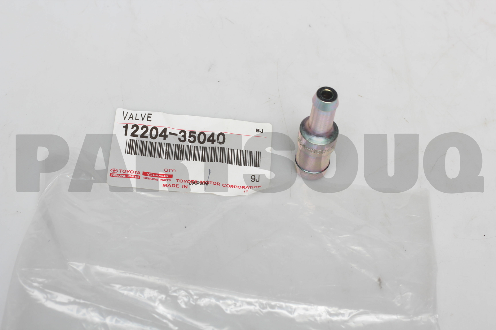 1220435040 Genuine Toyota VALVE SUB-ASSY, VENTILATION 12204-35040 | eBay