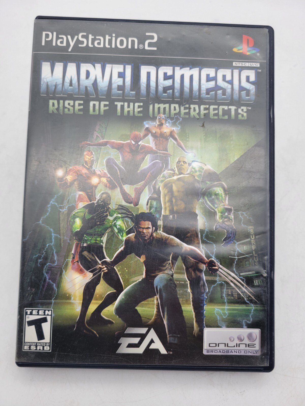 Marvel Nemesis: Rise of the Imperfects (Sony PS2, 2005) Complete W ...